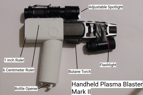 Handheld Plasma Blaster Mk II
